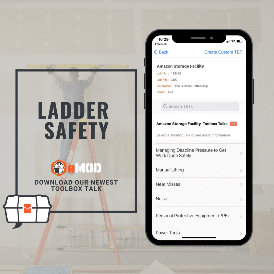 Toolbox Talk – Ladder Safety – eMOD
